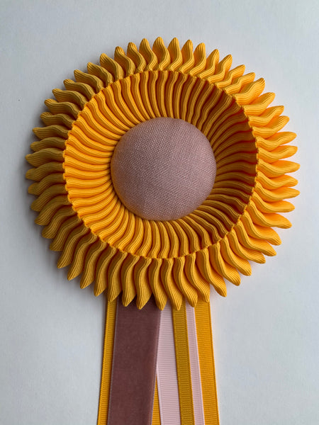 Small Golden Yellow Rosette – Skinny Wolf